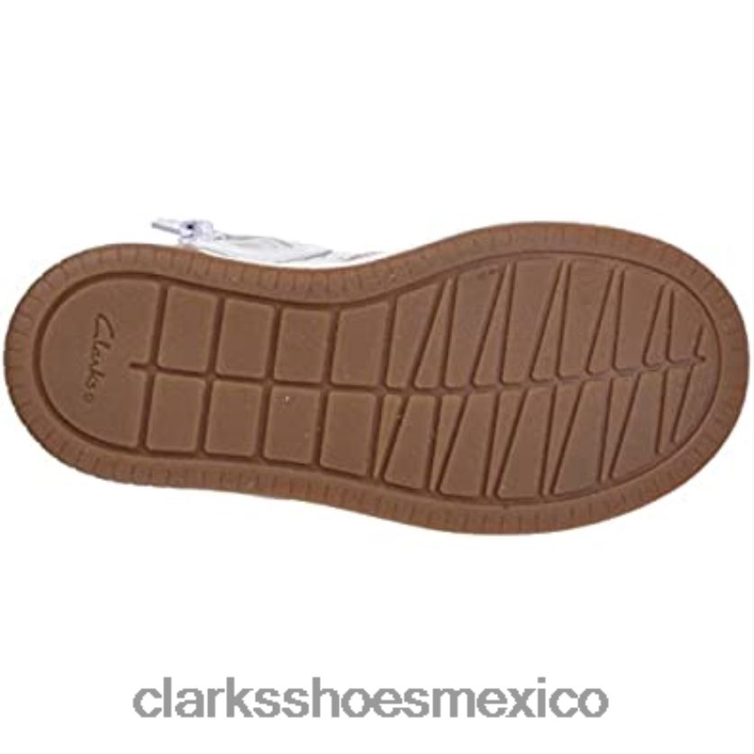 Zapatilla de niña fawn peak t clarks rosa piel Clarks R6022Z661 niños ...
